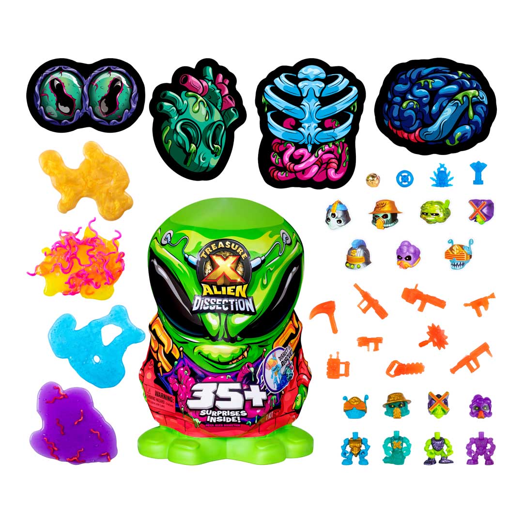 Treasure X Alien Dissection Toy 35+ Surprises