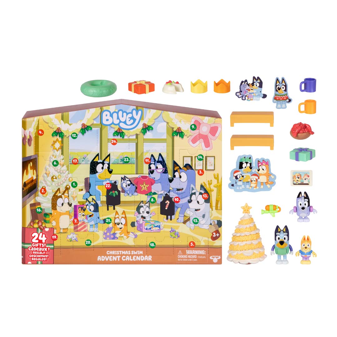 BLUEY Advent Calendar - Imaginative Play World with 24 Surprises