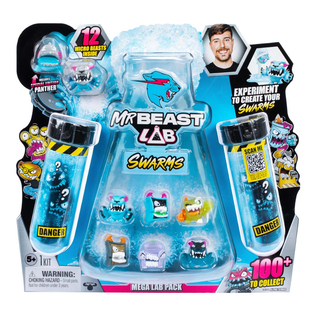 MrBeast Lab Swarms Mega Lab + 12 Figures